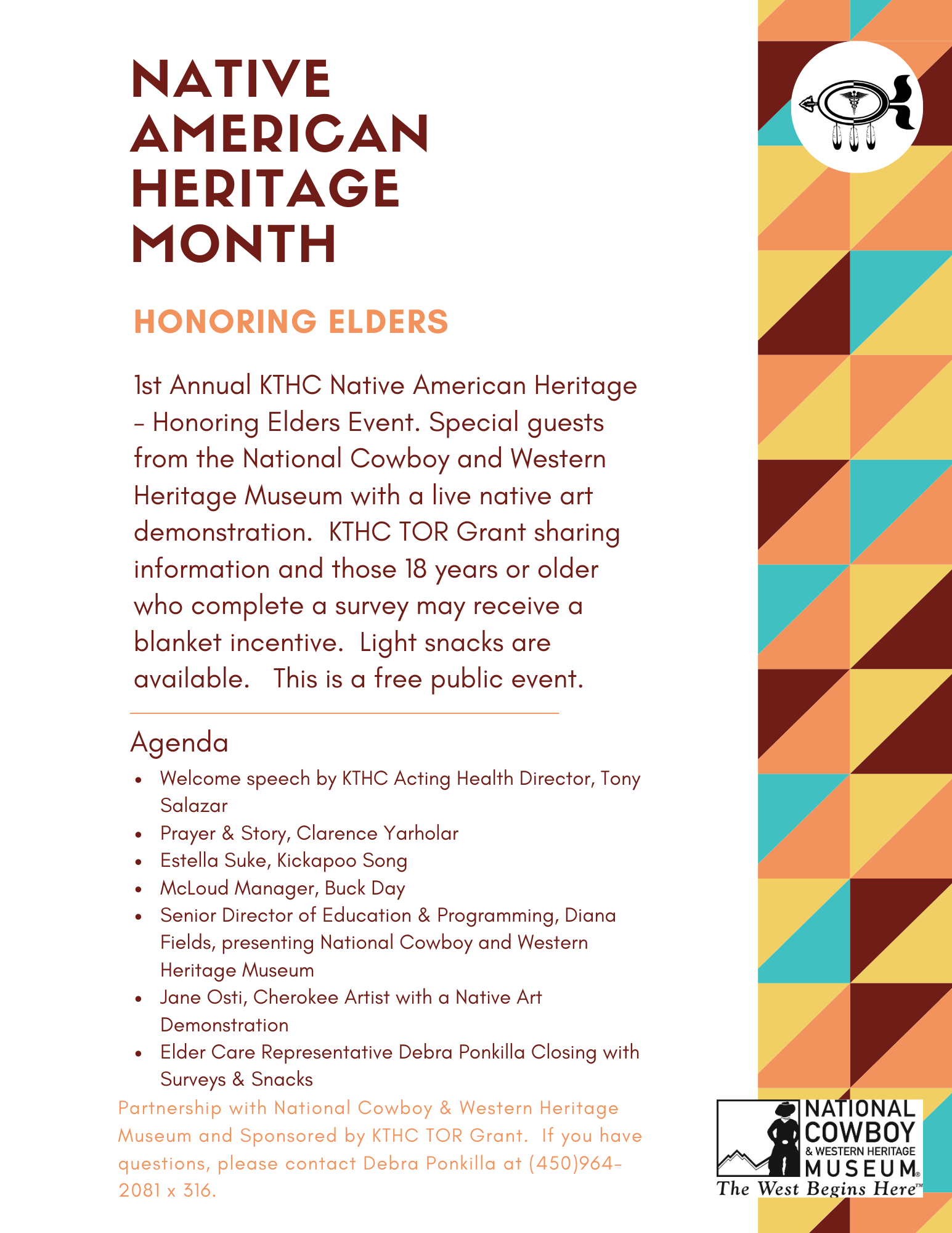 Honoring Elders at Native American Heritage Month Event – Kickapoo ...